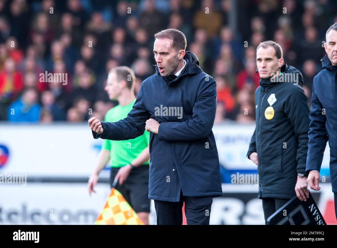 LEEUWARDEN - SC Cambuur coach Sjors Ultee during the Dutch premier ...