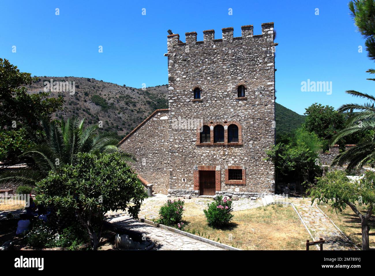 Museum of ancient Butrint building, UNESCO World Heritage Site, Butrint ...