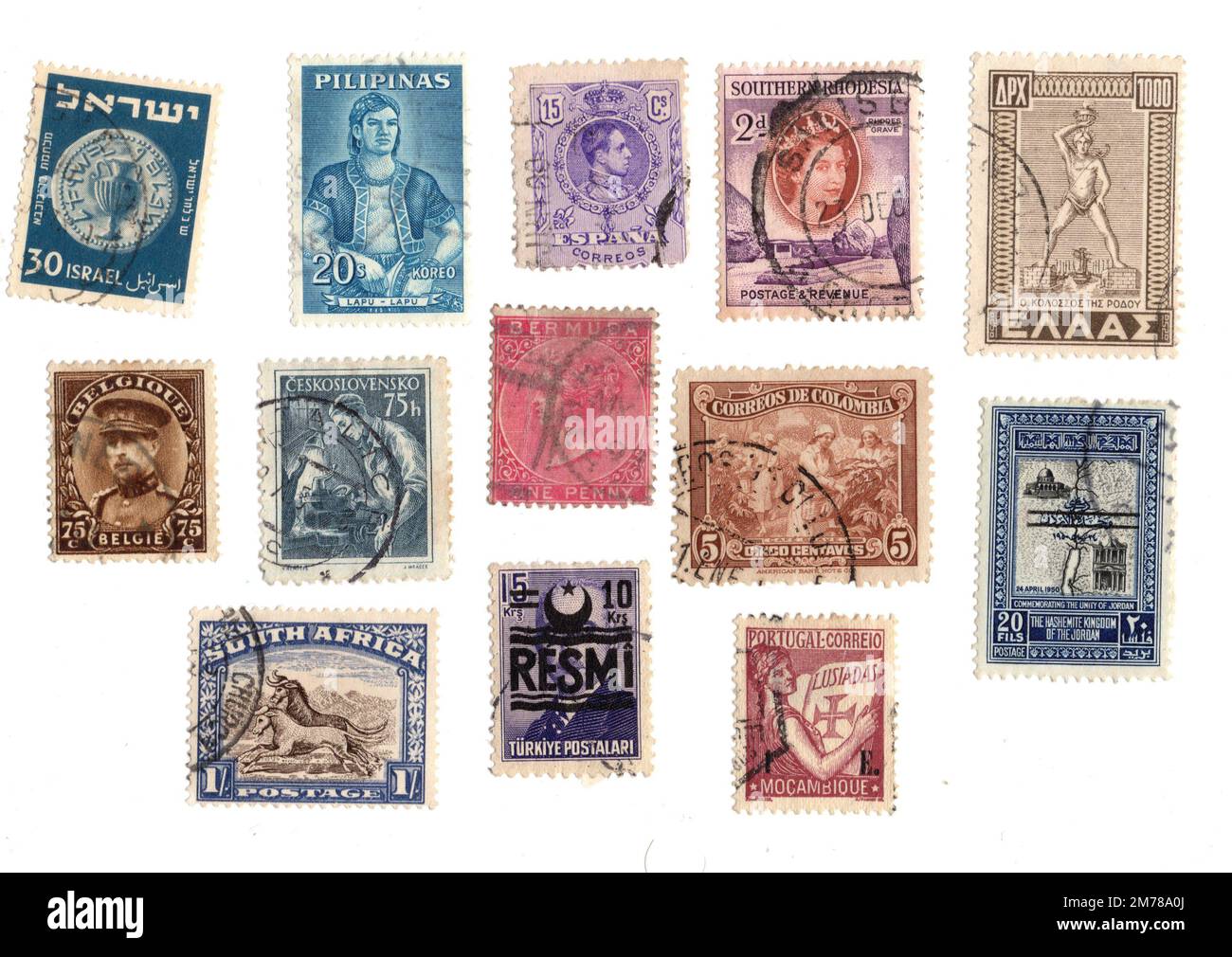 Stamps Around The World