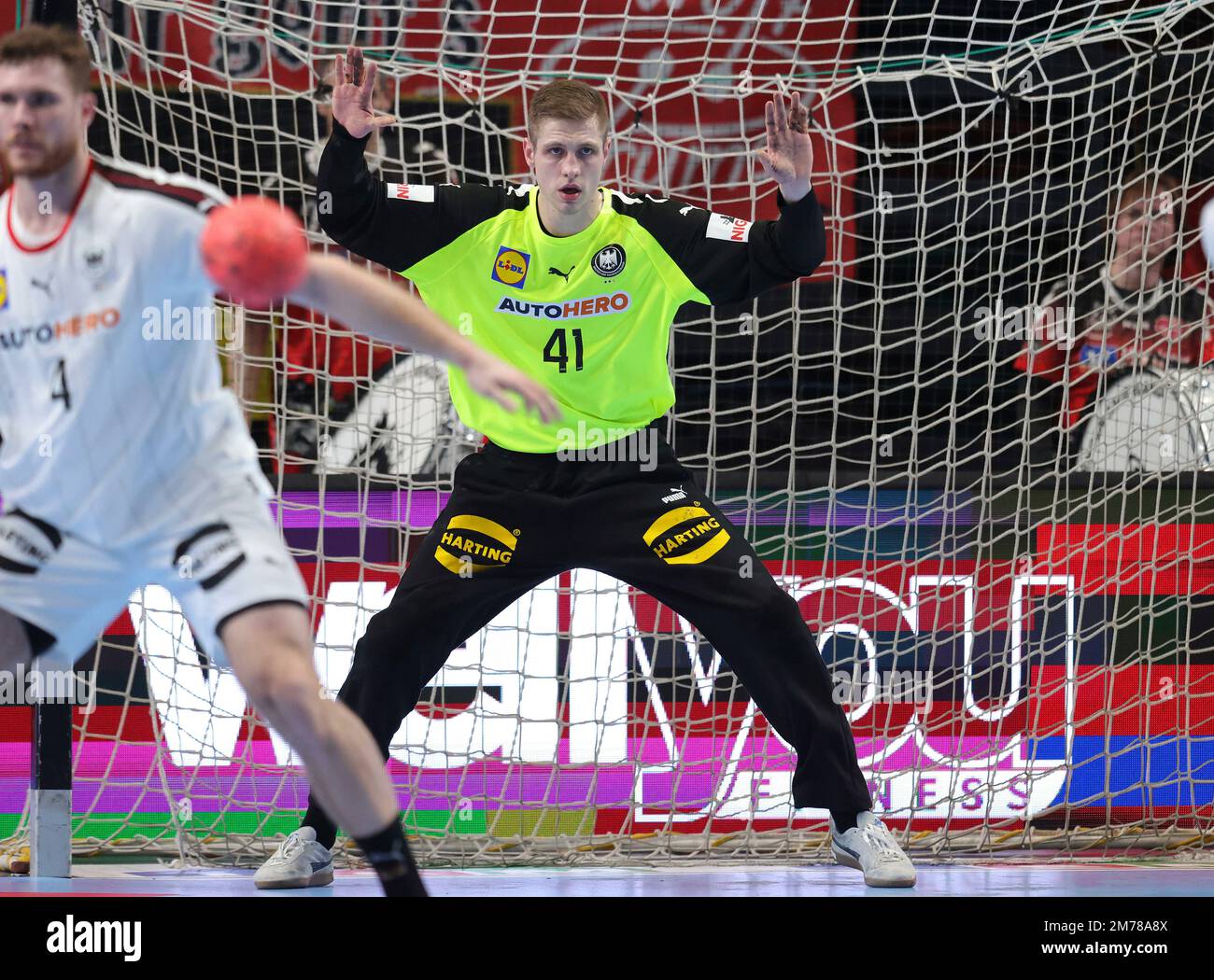 Bremen, Deutschland. 07th Jan, 2023. firo: 07.01.2023, handball ...