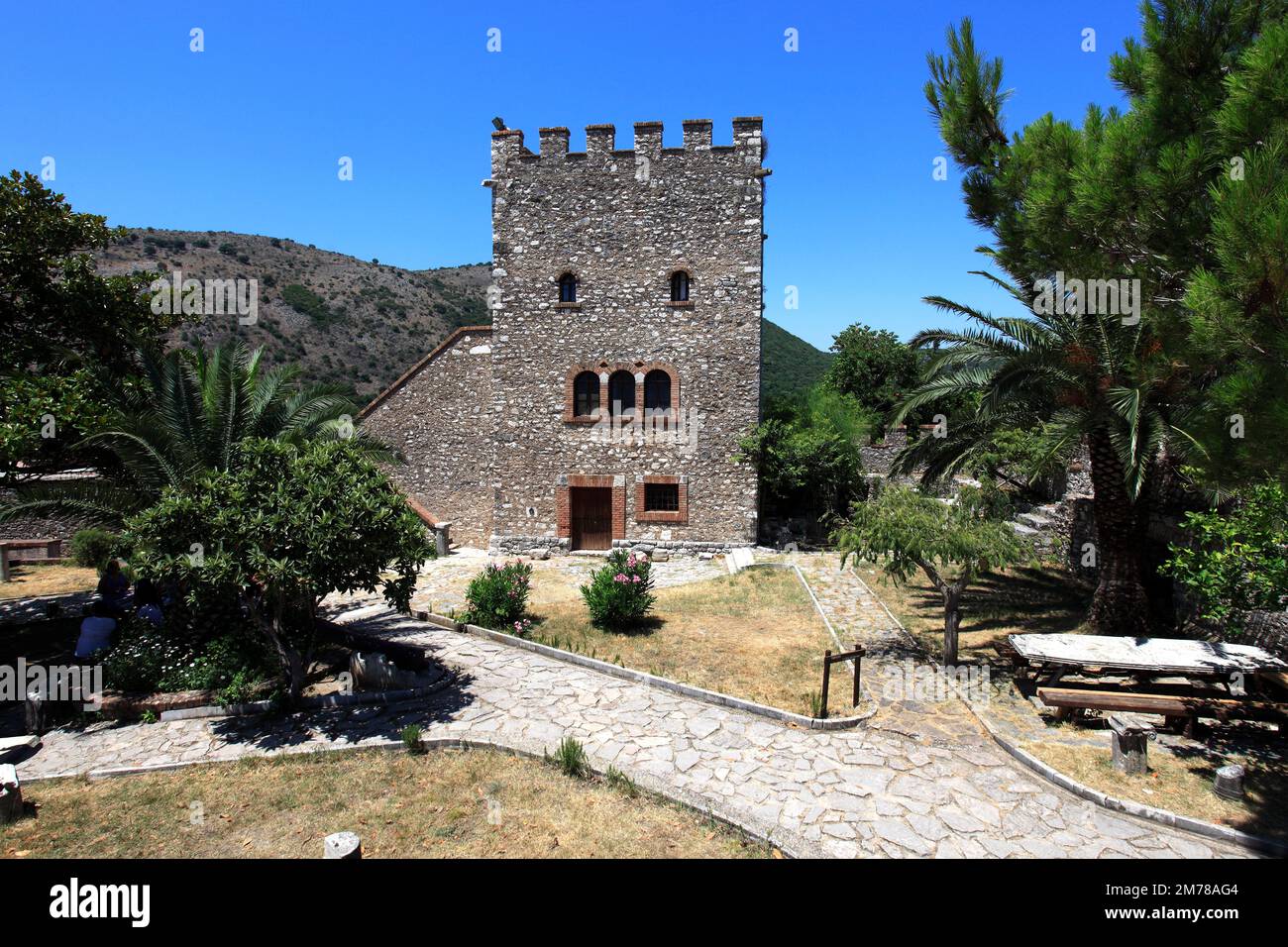 Museum of ancient Butrint building, UNESCO World Heritage Site, Butrint ...