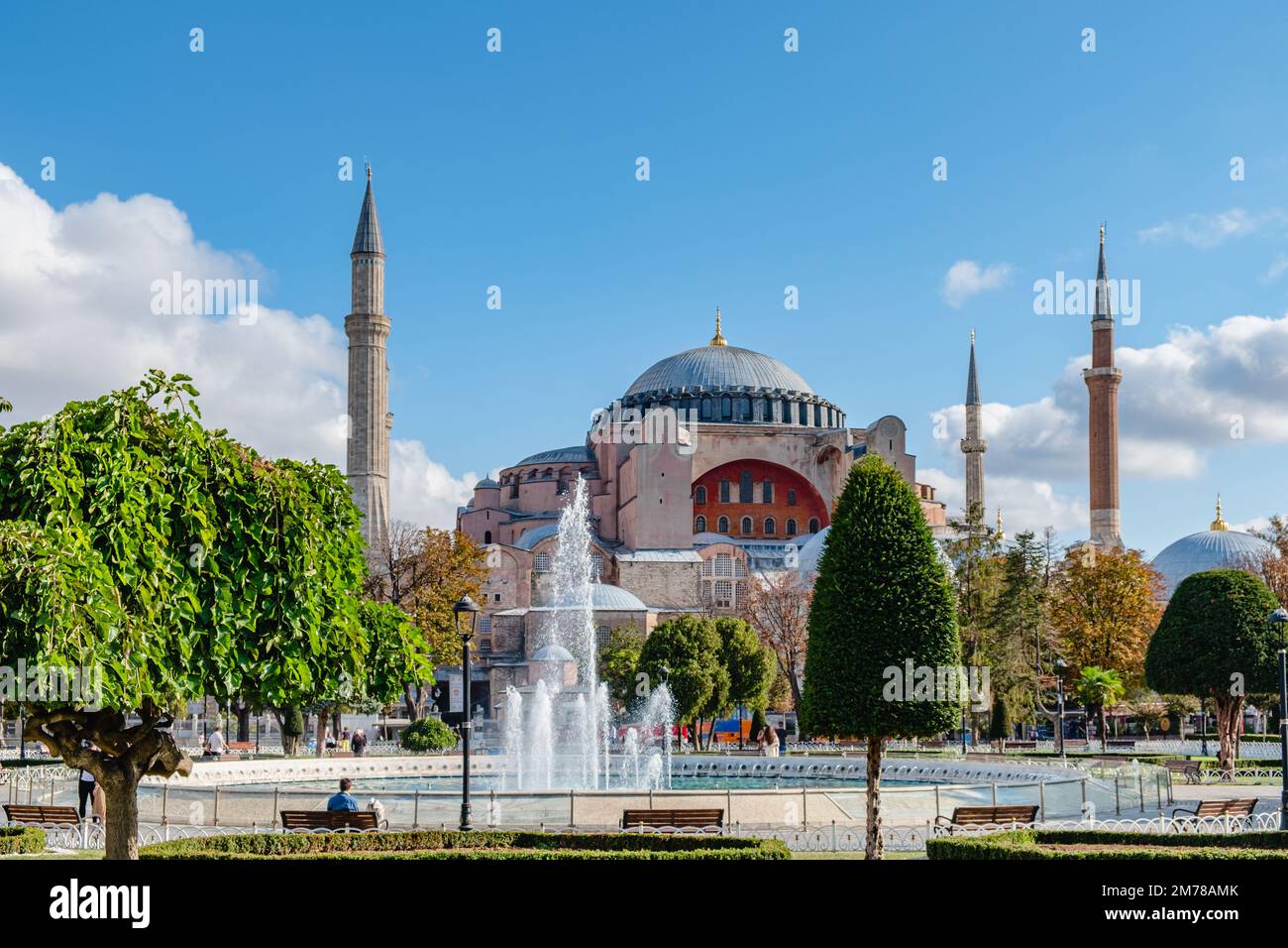 Hagia Sophia or Ayasofya (Turkish), Istanbul, Turkey Stock Photo - Alamy