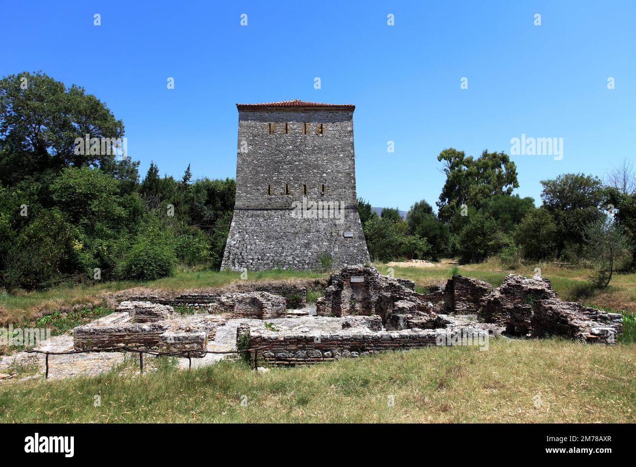 The Venetian Tower, Butrint, UNESCO World Heritage Site, Butrint ...