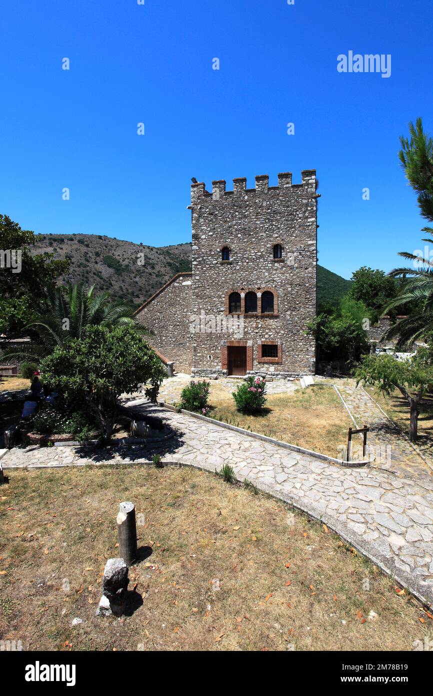 Museum of ancient Butrint building, UNESCO World Heritage Site, Butrint ...