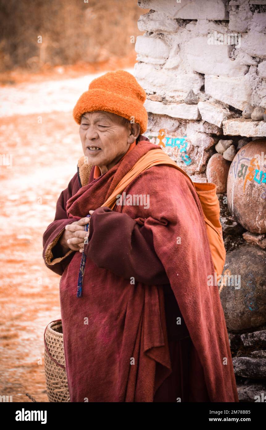 Faces of the World: People of Bhutan Stock Photo - Alamy