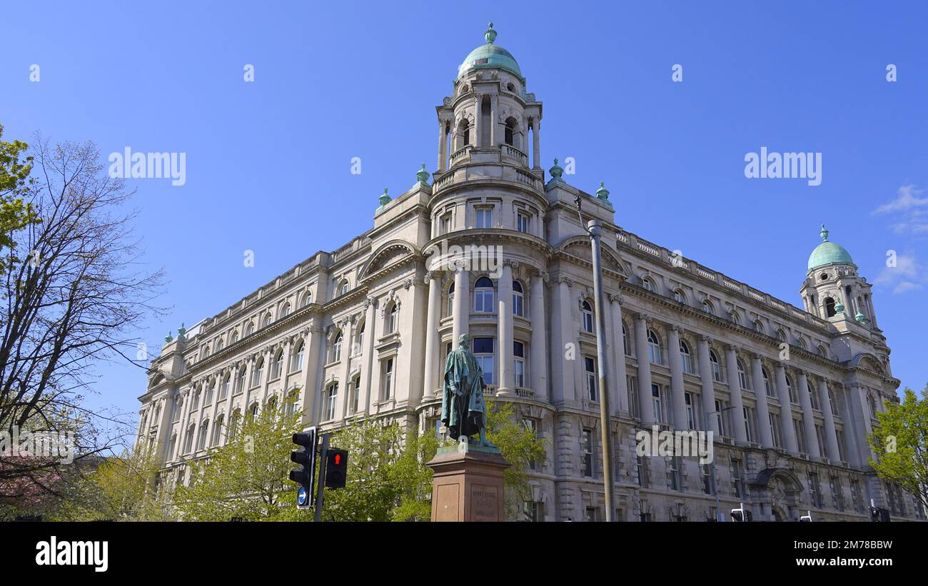 Royal Belfast Academical Institution - travel photography Stock Photo ...