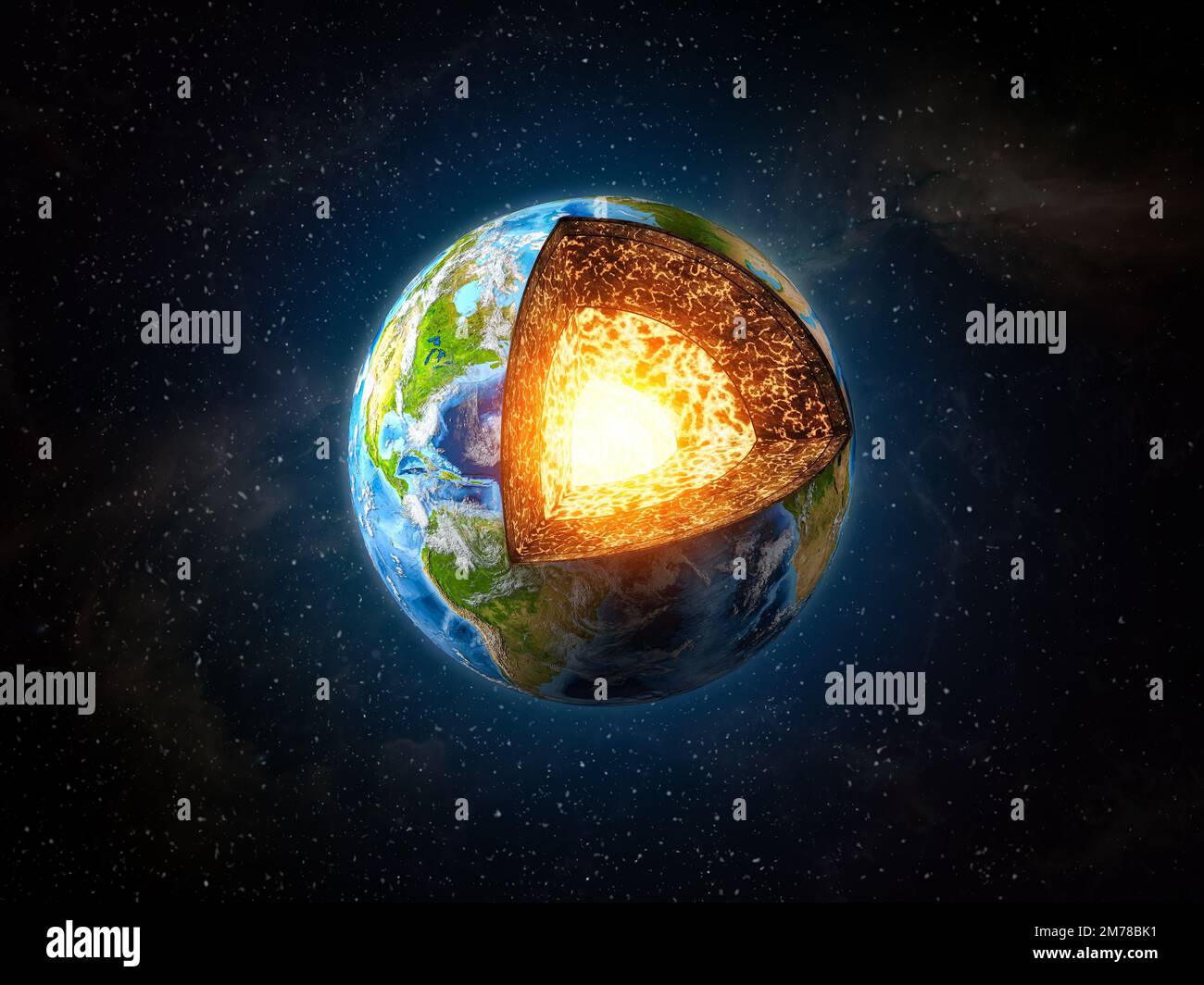 Earth crust layers hi-res stock photography and images - Alamy