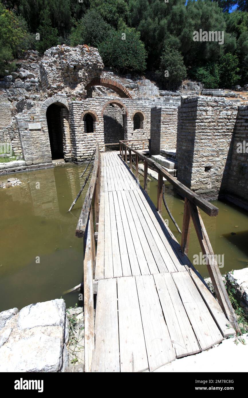 Ruins of the Sanctuary of Asciepius, ancient Butrint, UNESCO World ...