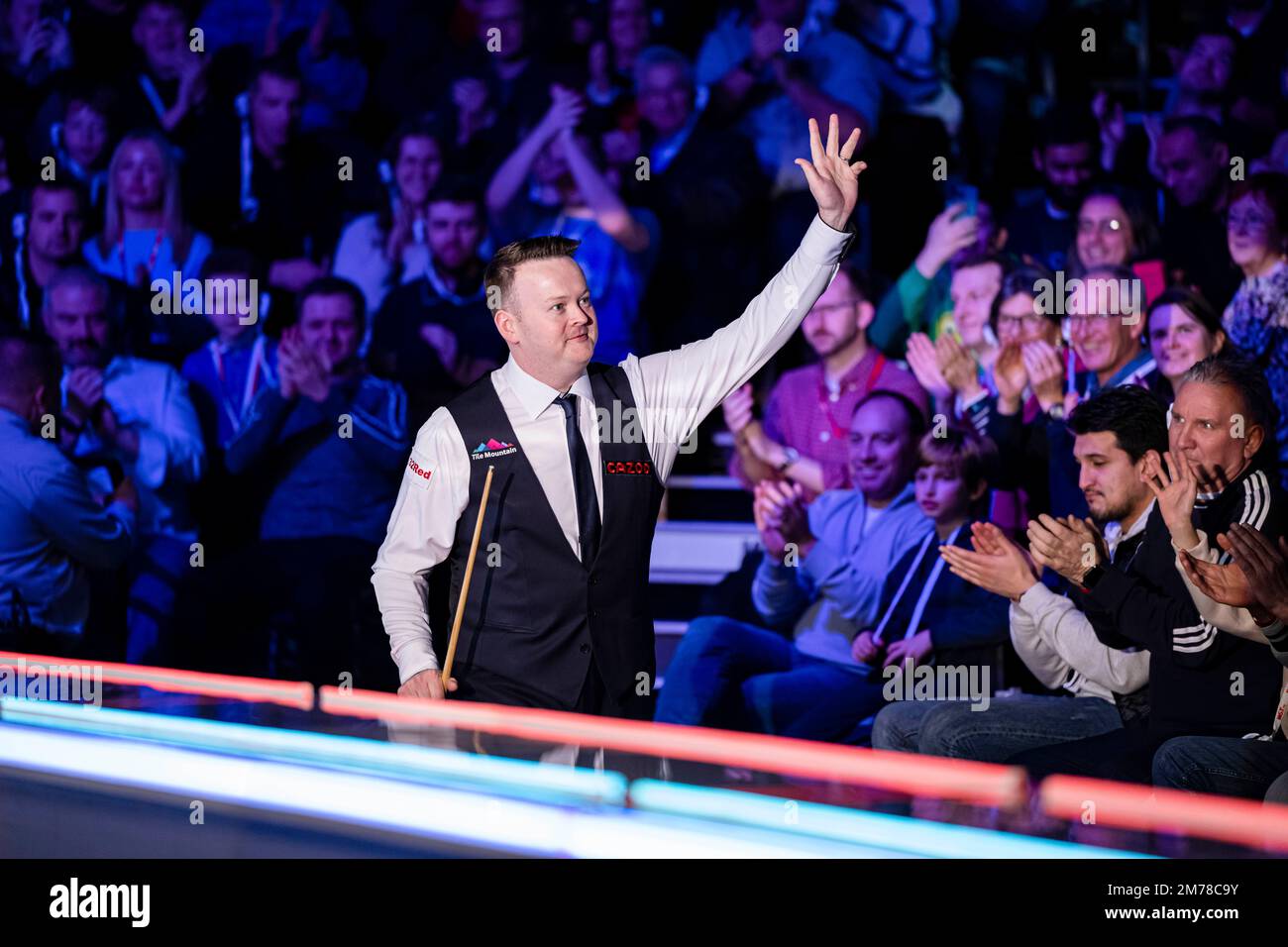 LONDON, UNITED KINGDOM. 08th Jan, 2023. Neil Robertson vs Shaun Murphy ...