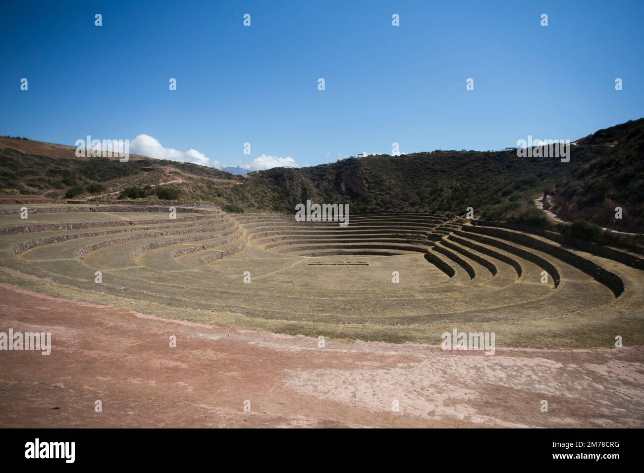 Agricultural terraces in the Sacred Valley. Moray in Cusco, Sacred ...