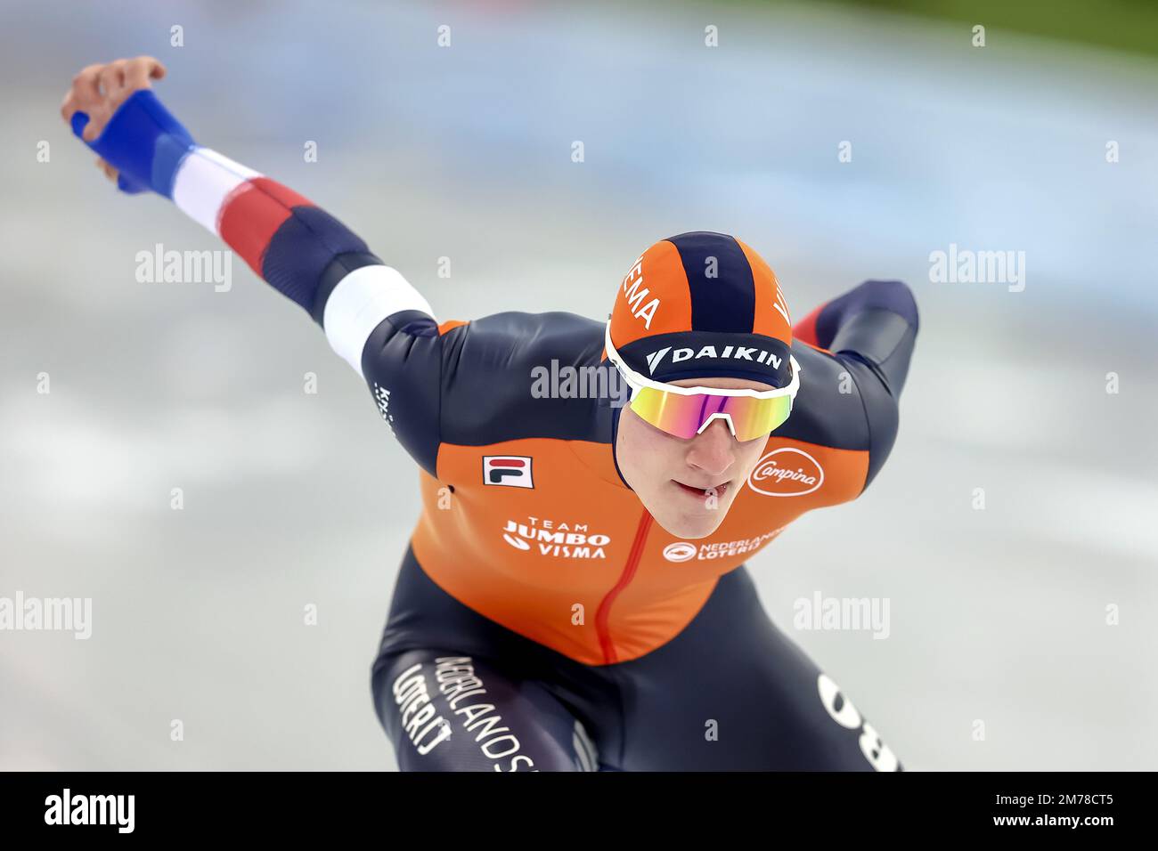 HAMAR - Beau Snellink (NED) in the men's 1500 meters all-around during ...