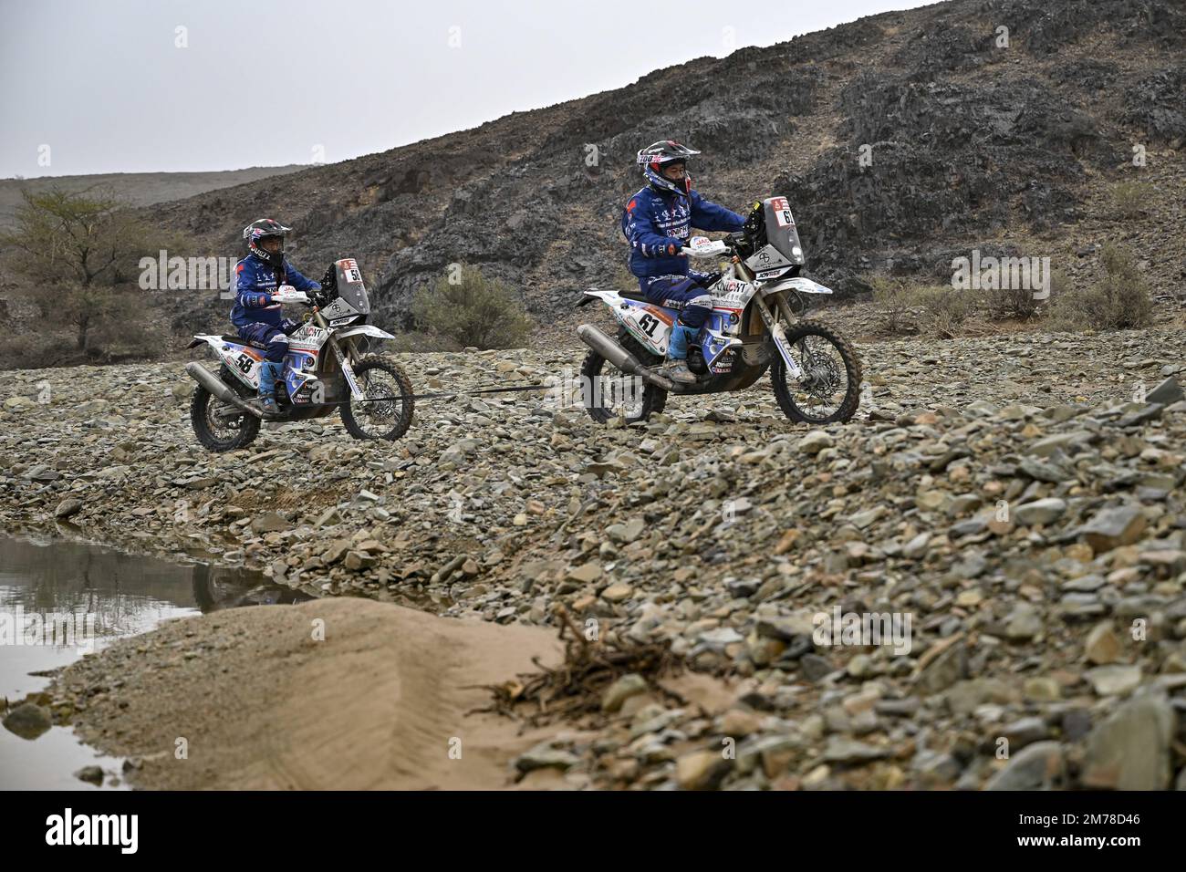 61 HONGYI Zhao (chn),Wu Pu Da Hai Dao Rally Team, Moto, action 58 MIN ...