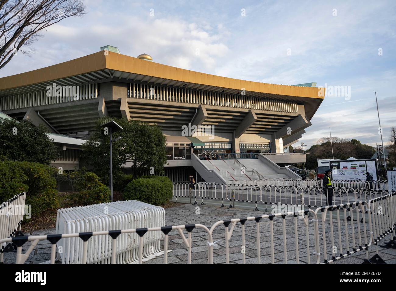 Tokyo, Japan. 6th Jan, 2023. The Nippon Budokan, also known as the ...