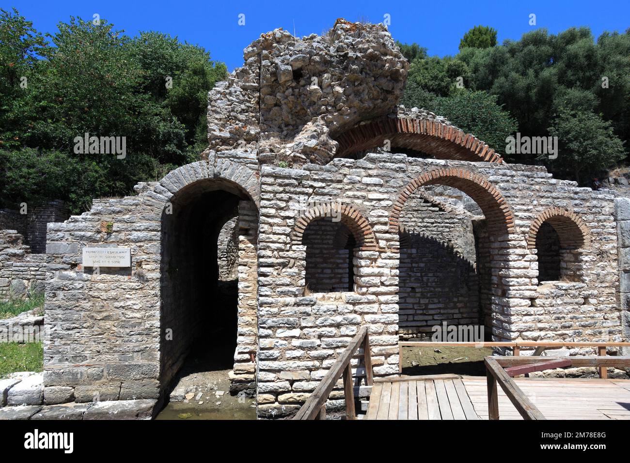 Ruins of the Sanctuary of Asciepius, ancient Butrint, UNESCO World ...