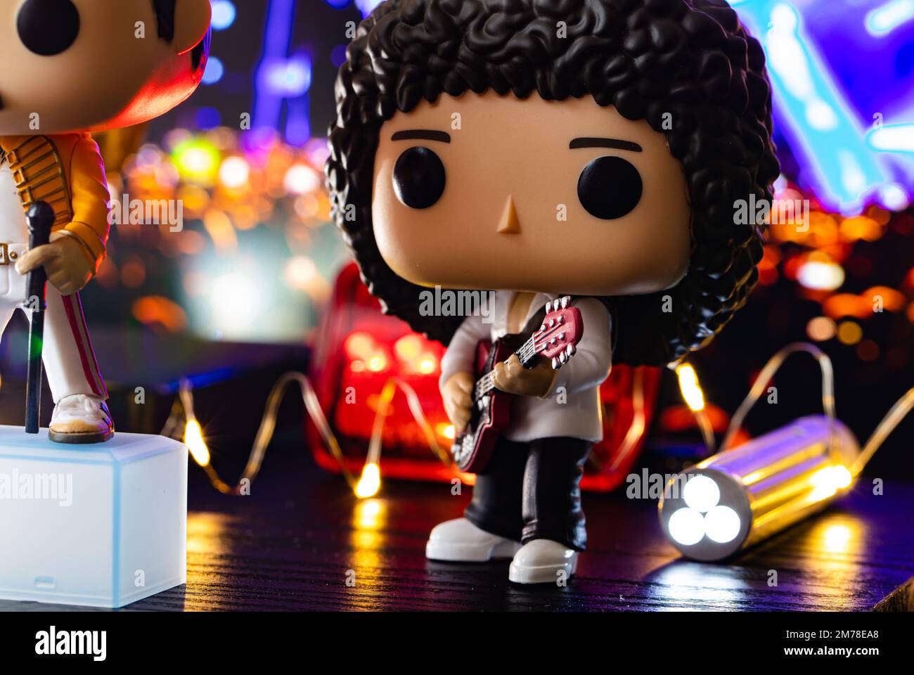 Washington, U.S. - December 29, 2022: Funko POP vinyl figures of Queen ...