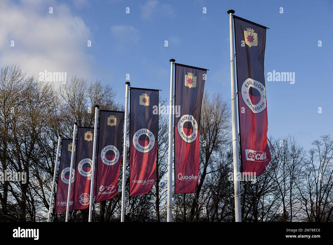 ROTTERDAM - 08-01-2023. Excelsior - Groningen, Van Donge & De Roo ...