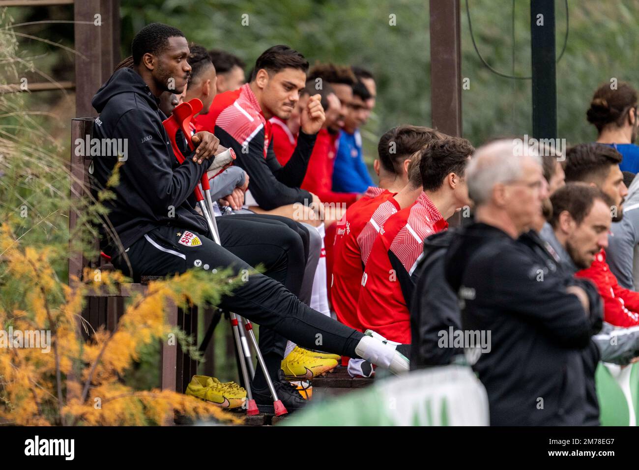 Marbella, Spain. 08th Jan, 2023. Soccer: Test matches, VfB Stuttgart ...