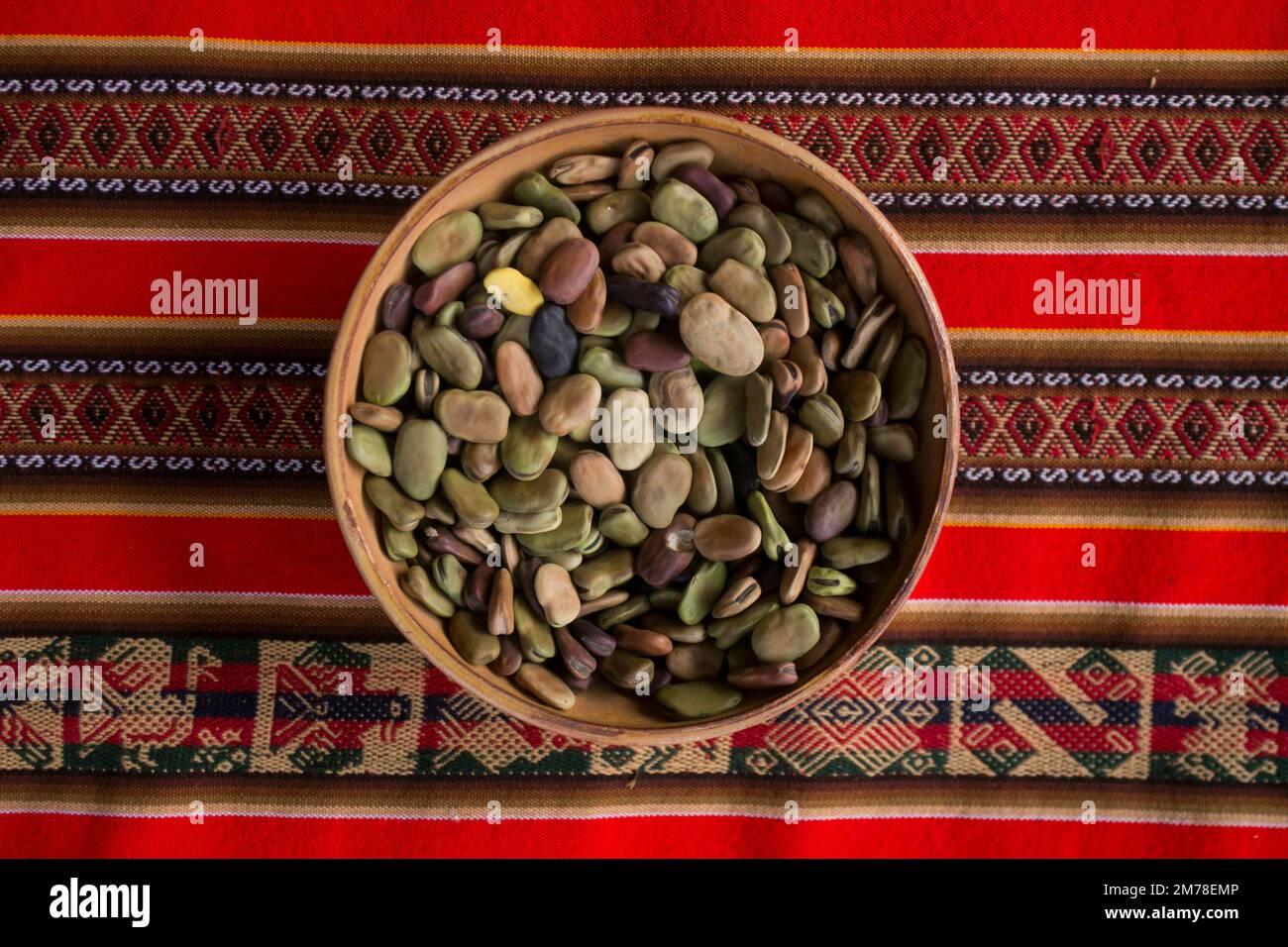 In the pachamanca ceremony, lamb, alpaca, pork and beef are cooked ...