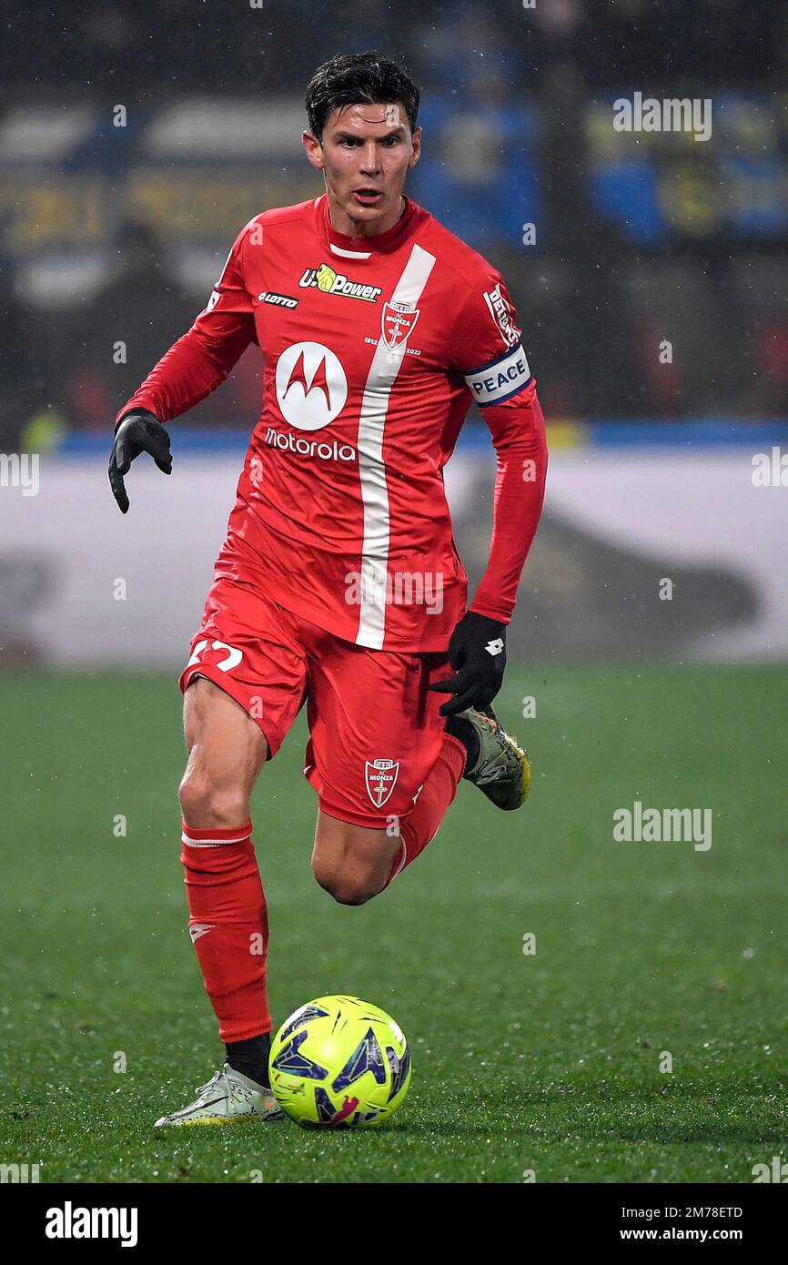 Matteo Pessina of AC Monza in action during the Serie A football match ...