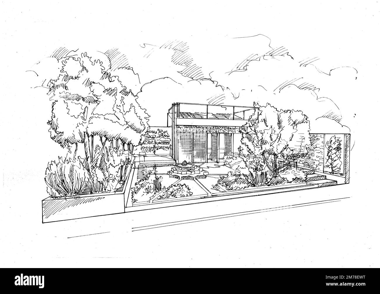 Drawing outdoors Black and White Stock Photos & Images - Alamy