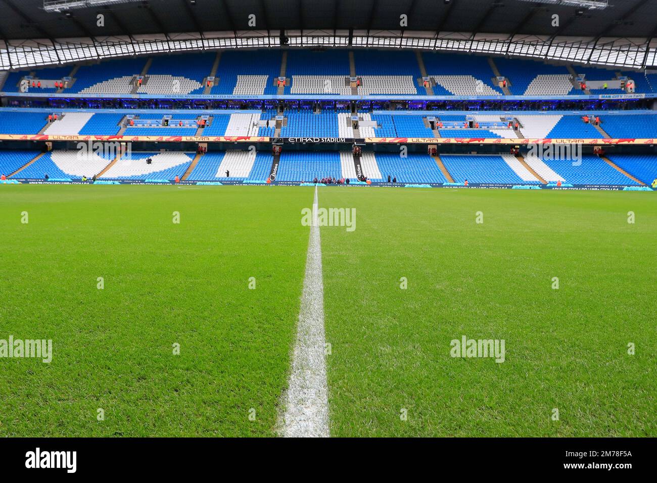 Interior view of the Emirates FA Cup Third Round match Manchester City ... Interior view of the Emirates FA Cup Third Round match Manchester City ...