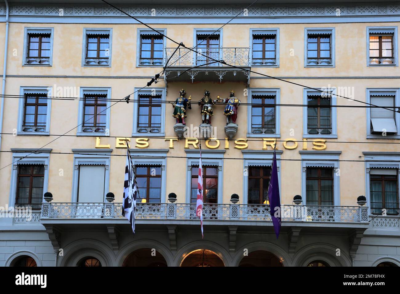 Three kings hotel basel hi-res stock photography and images - Alamy