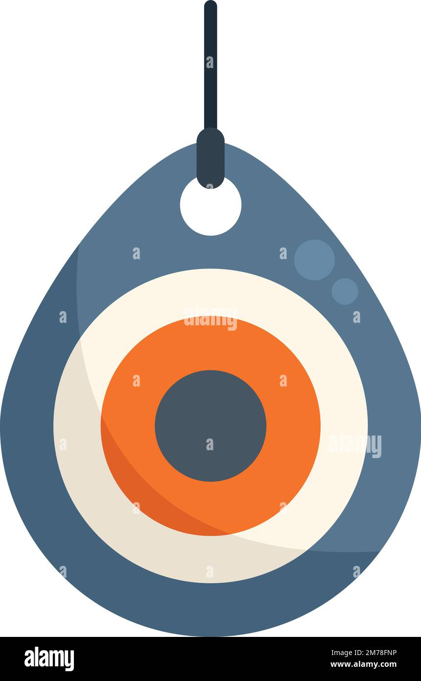 New lucky amulet icon flat vector. Fortune luck. Daruma crane isolated ...