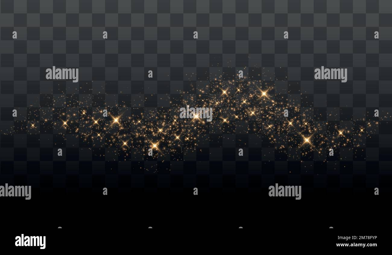 Abstract festive golden particles Stock Vector Images - Alamy