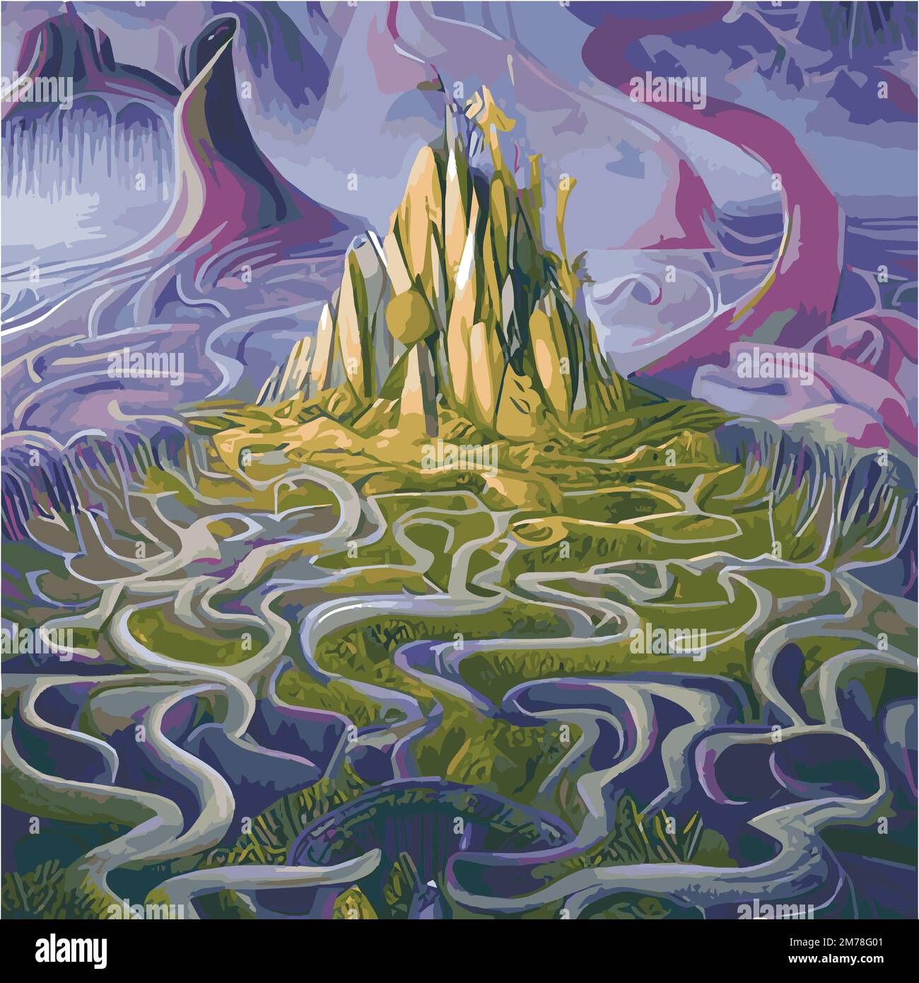 Digital surrealism Stock Vector Images - Alamy