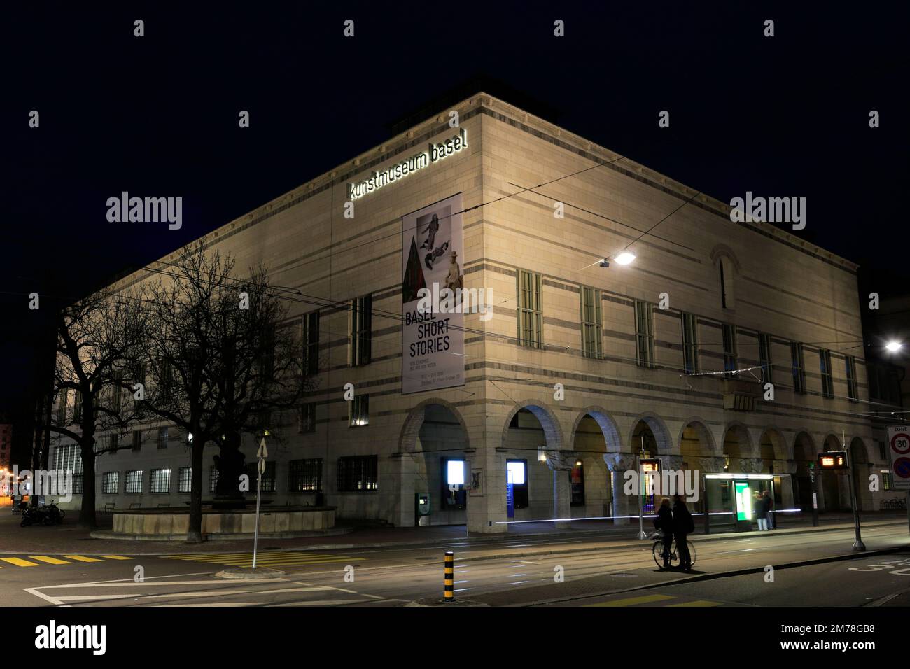 The Kunstmuseum, Basel city, Canton Basel Stadt, Switzerland, Europe ...