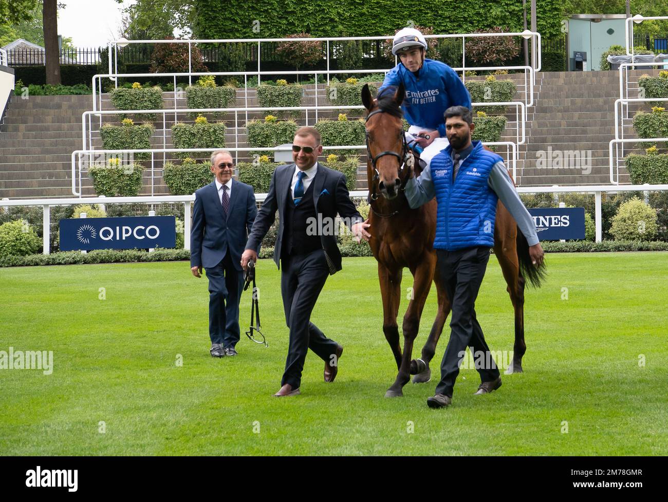 Ascot, Berkshire, UK. 7th May, 2022. Horse Noble Style ridden by jockey ...