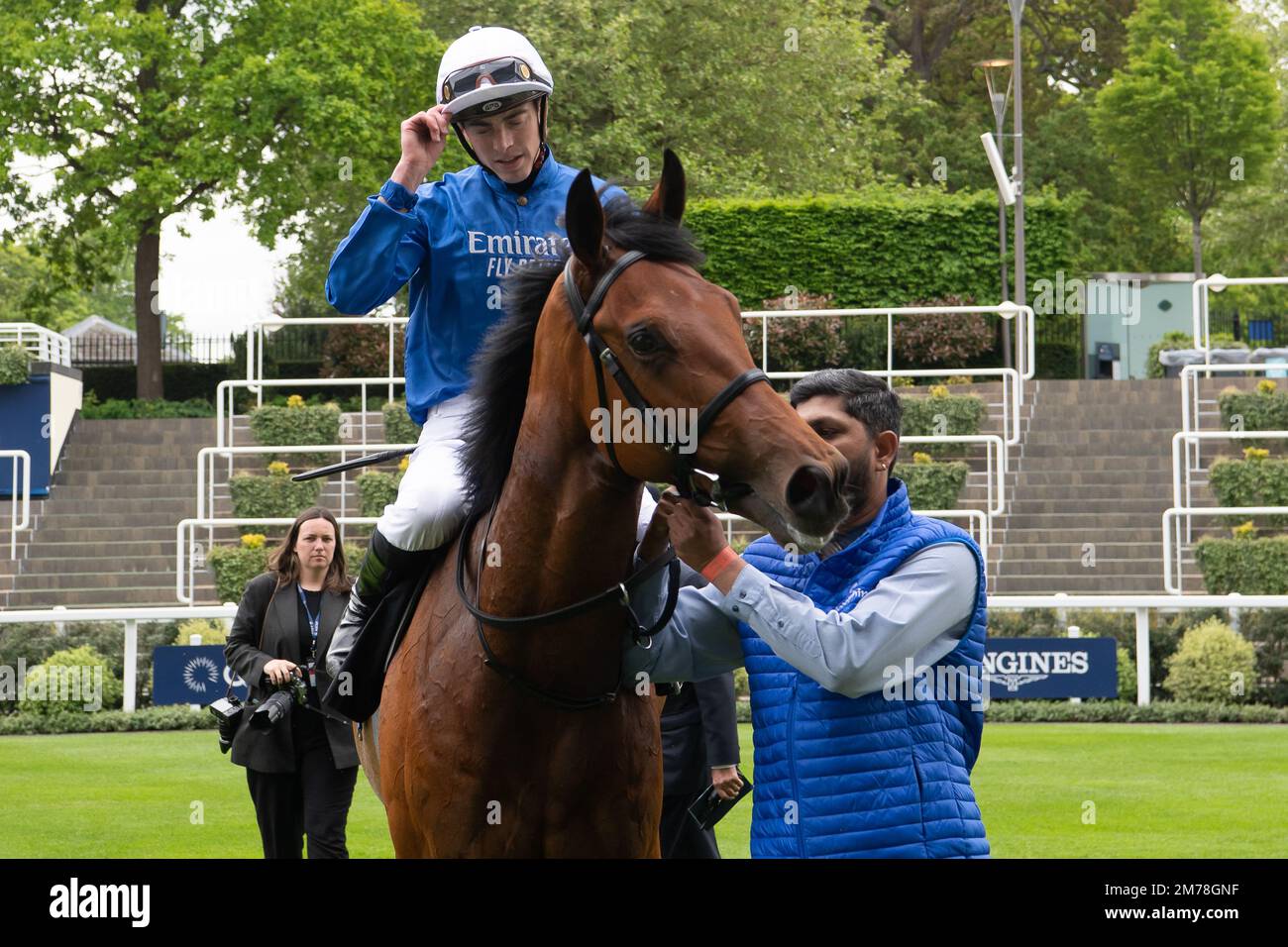 James doyle jockey godolphin hi-res stock photography and images - Alamy