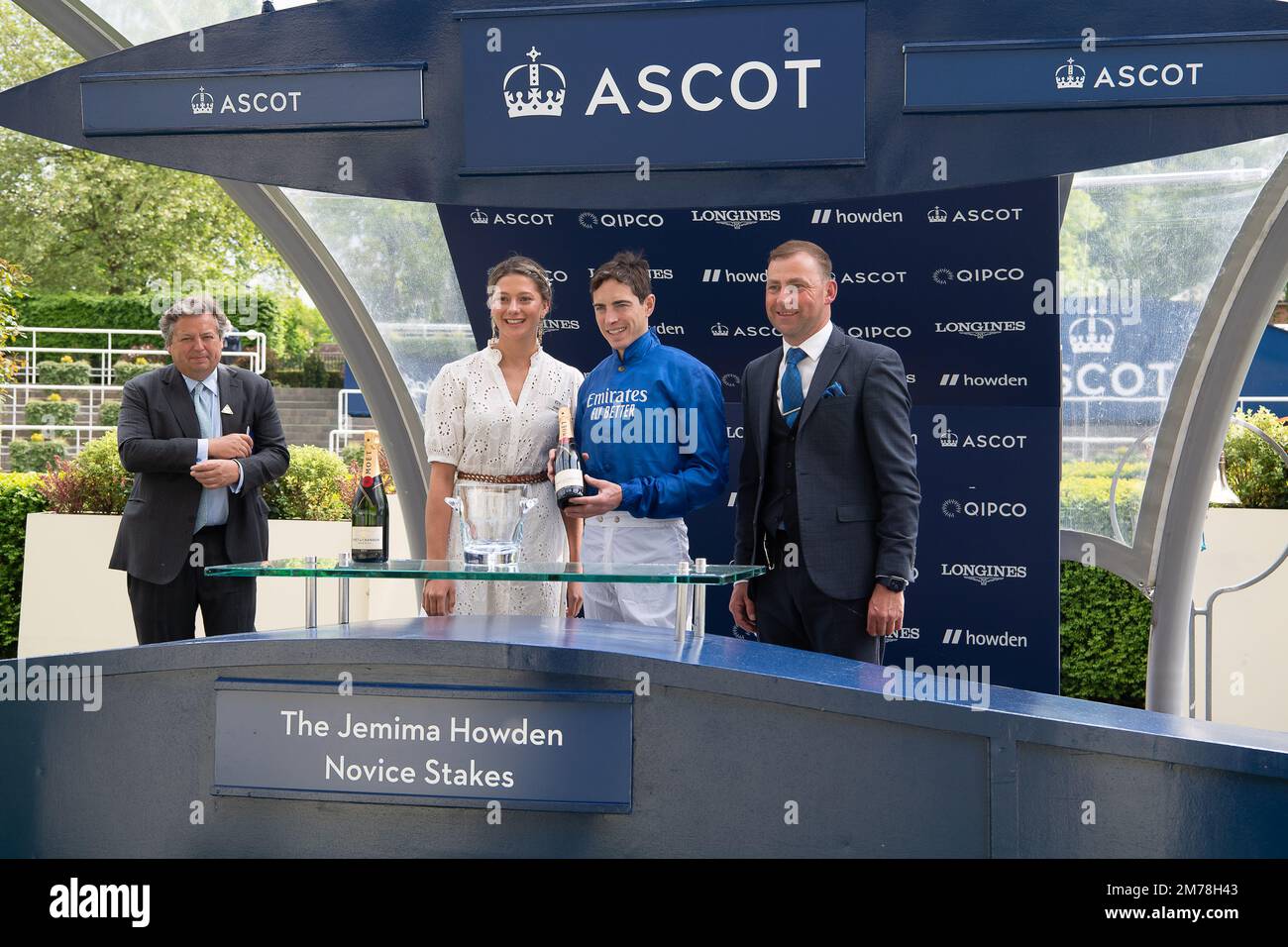 Ascot, Berkshire, UK. 7th May, 2022. The Winners Presentation. Horse ...
