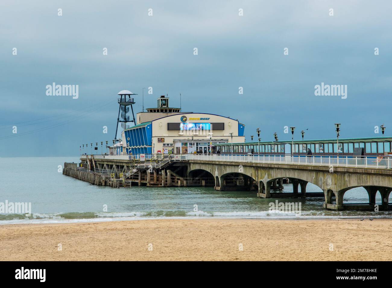 Long concrete pier beach hi-res stock photography and images - Alamy