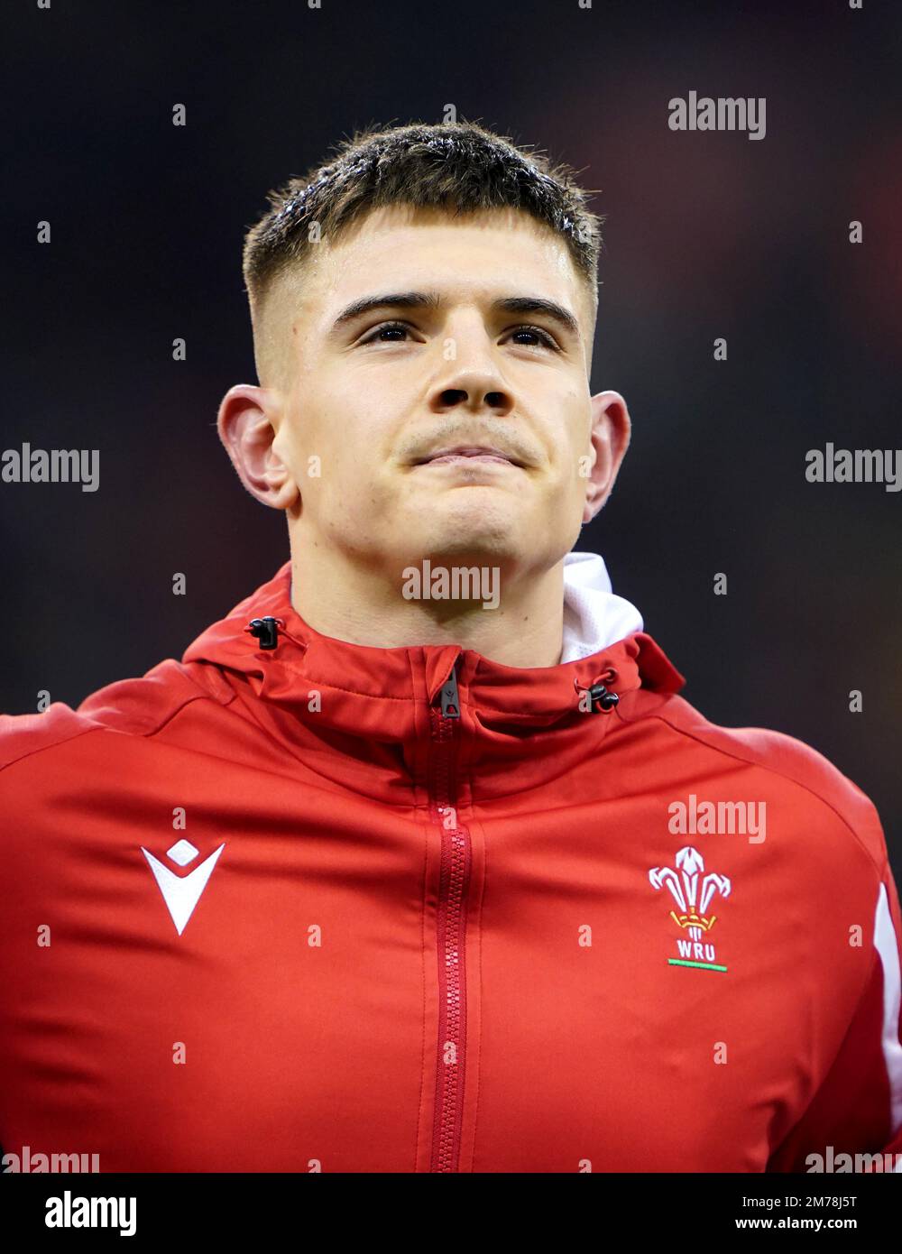 Wales' Joe Hawkins during the Autumn International match at ...