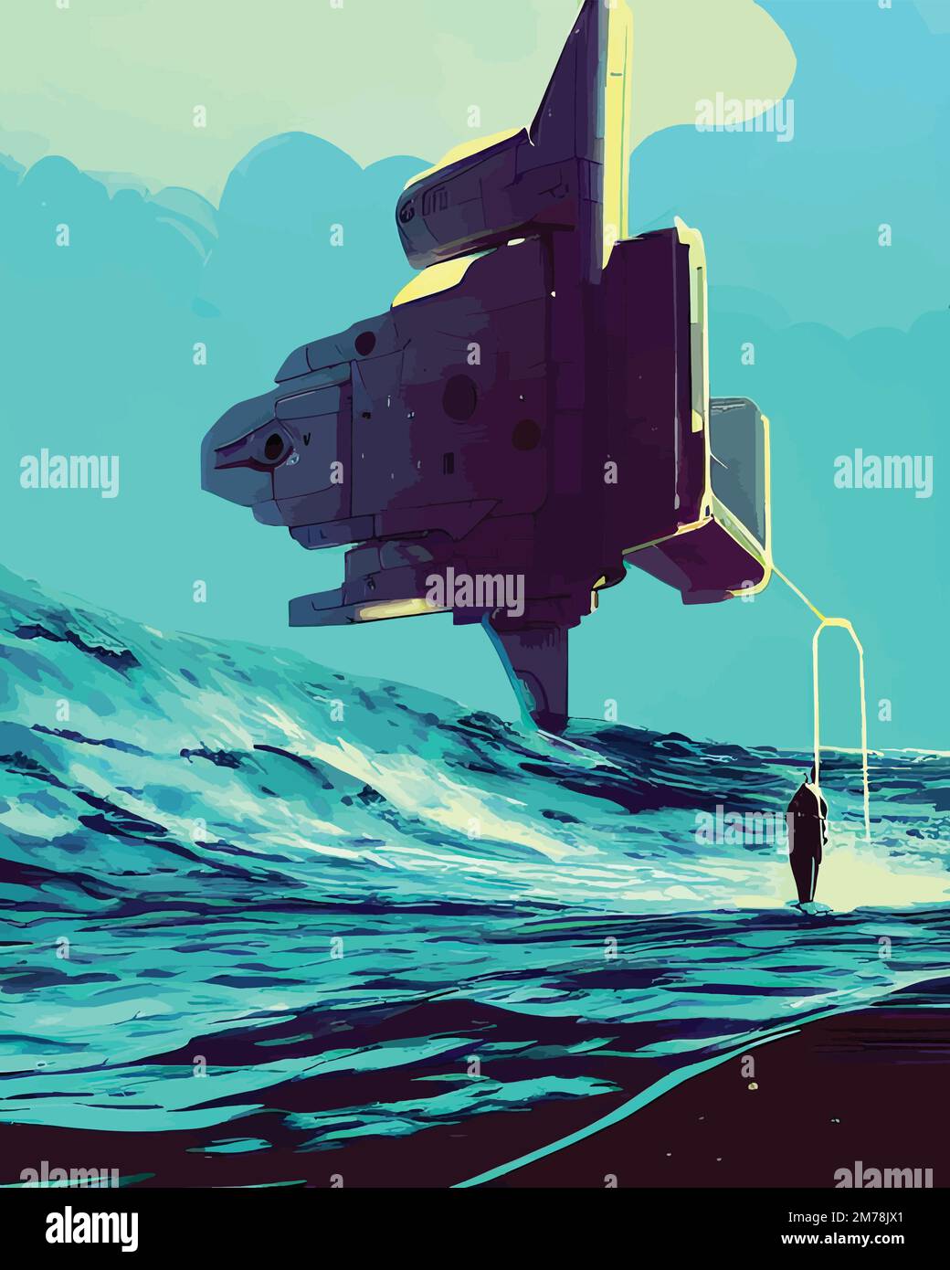 Hovering machine hi-res stock photography and images - Alamy