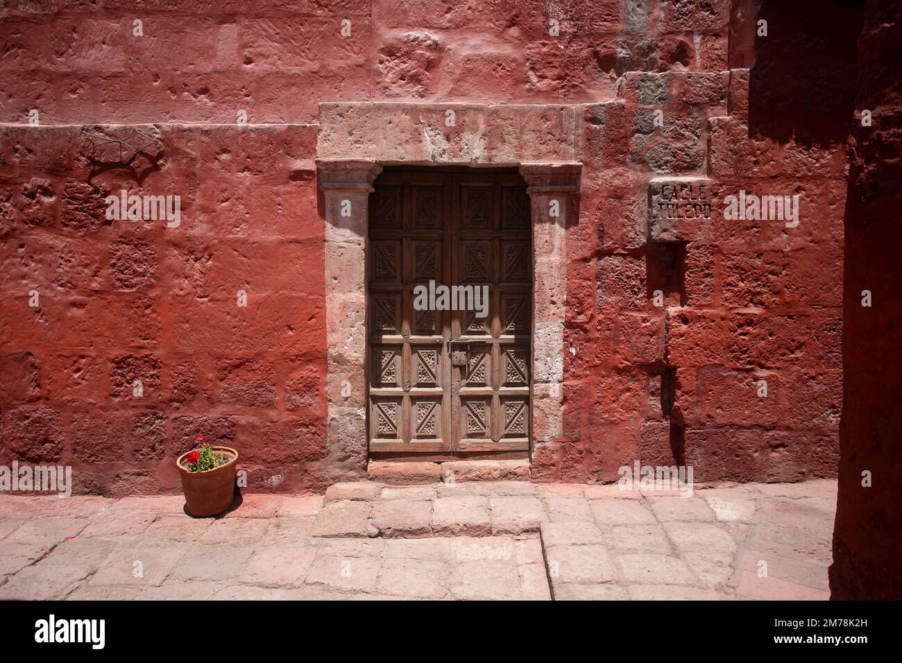 Santa Catalina Monastery in Arequipa, Peru Stock Photo - Alamy