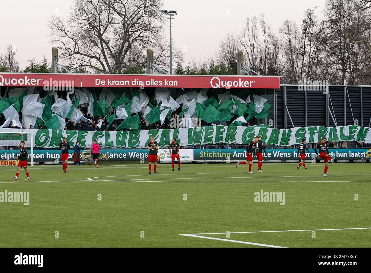 ROTTERDAM - 08-01-2023, Van Donge & De Roo stadion. Dutch football ...