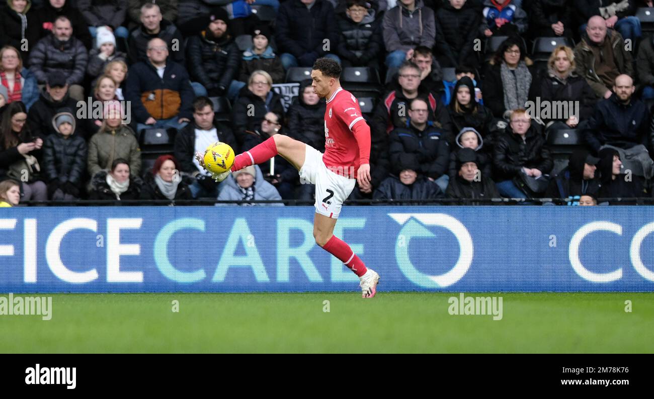 Pride Park, Derby, Derbyshire, UK. 8th Jan, 2023. FA Cup Football ...