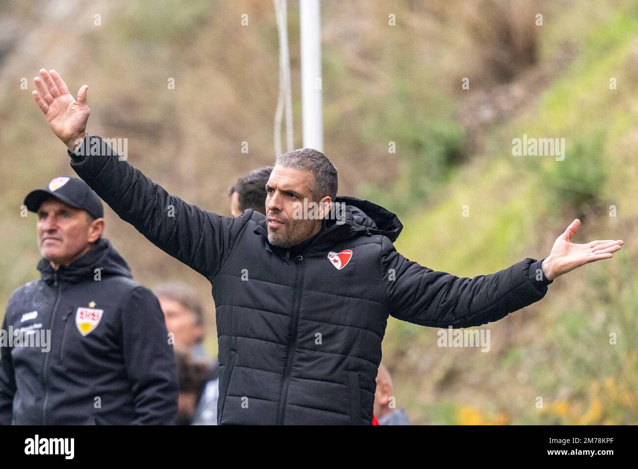 Marbella, Spain. 08th Jan, 2023. Soccer: Test matches, VfB Stuttgart ...