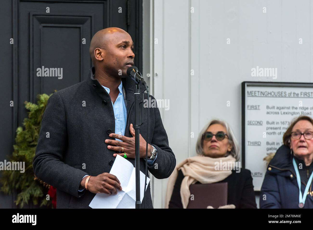 Concord Indivisible organized rally to demand justice after the January ...