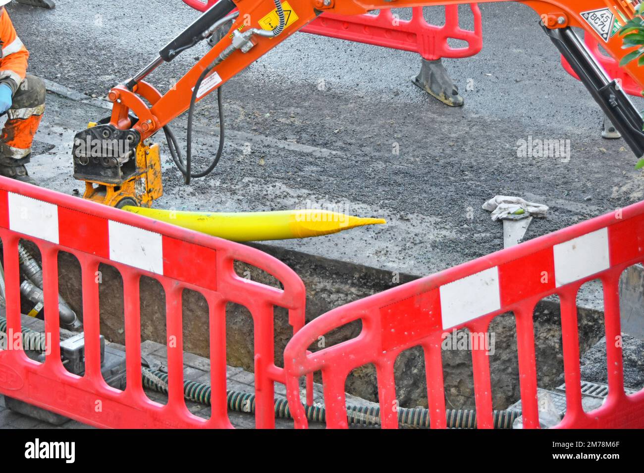 Dug pit for pipe hi-res stock photography and images - Alamy