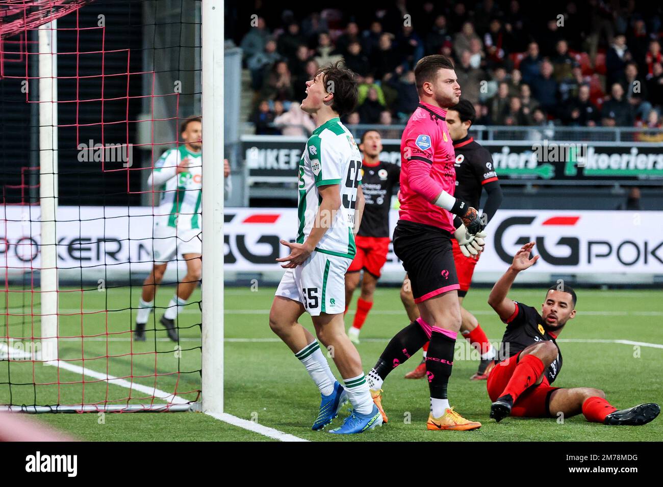 ROTTERDAM, NETHERLANDS - JANUARY 8: Thom van Bergen of FC Groningen ...