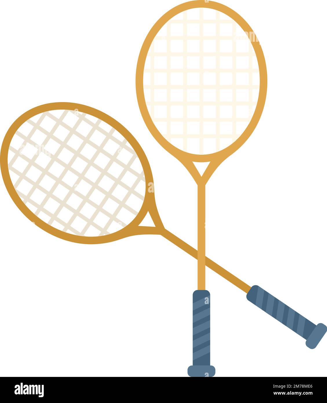 Badminton icon flat vector. Sport exercise. Healthy gym isolated Stock ...