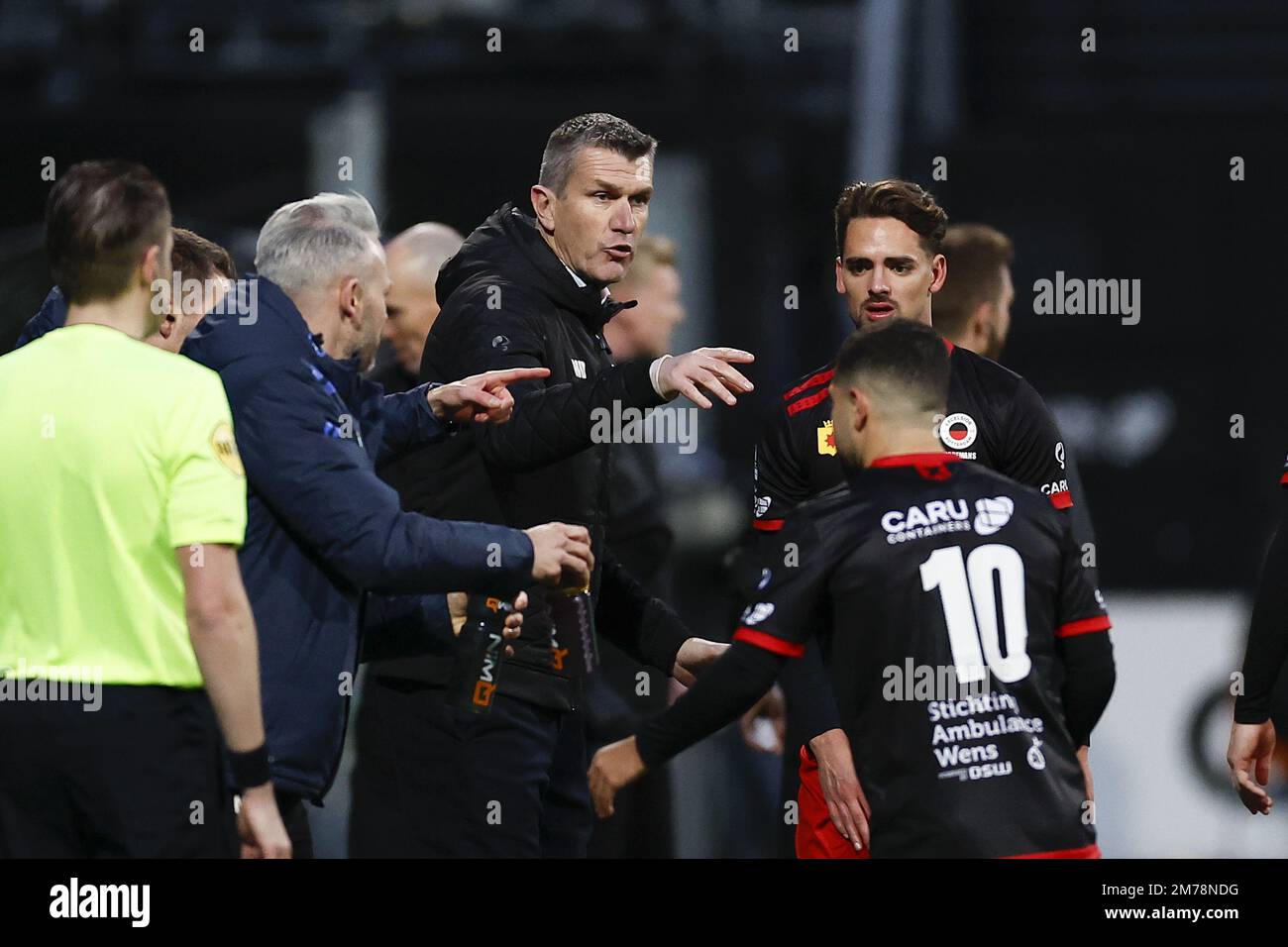 ROTTERDAM - 08-01-2023, Van Donge & De Roo stadion. Dutch football ...