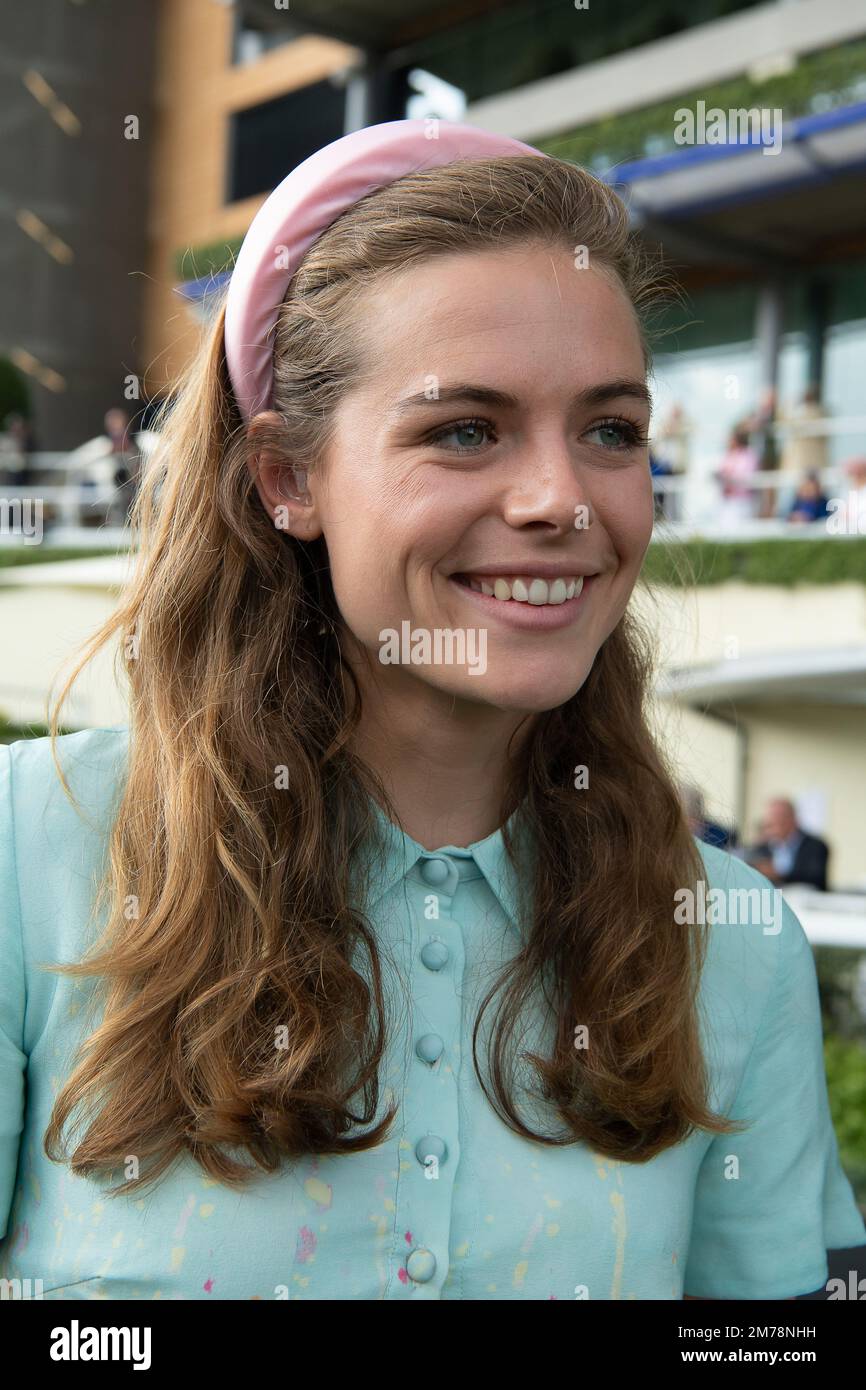 7th May, 2022. Ascot, Berkshire, UK. Television Racing presenter and ...
