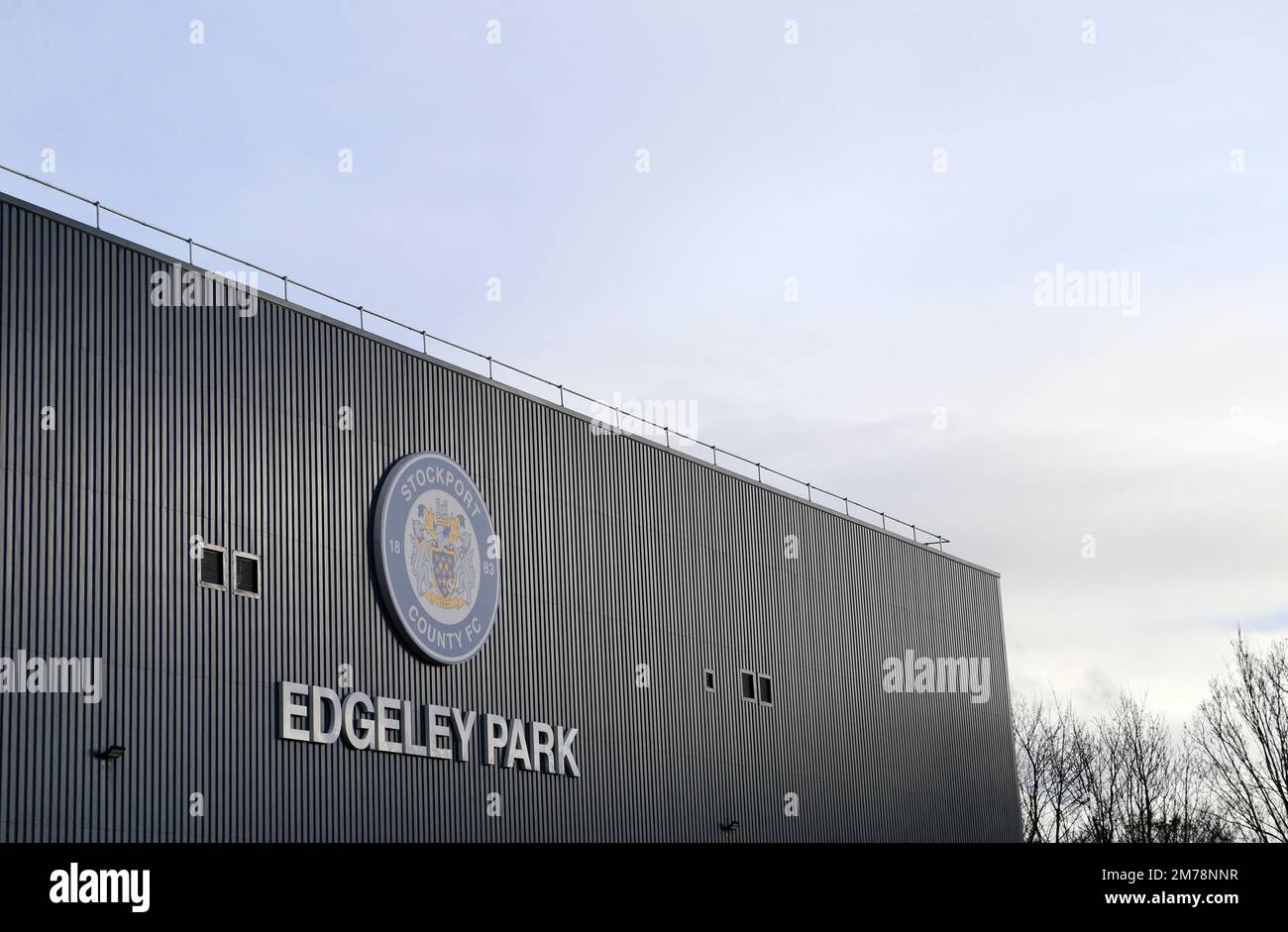 Edgeley park football ground hi-res stock photography and images - Alamy