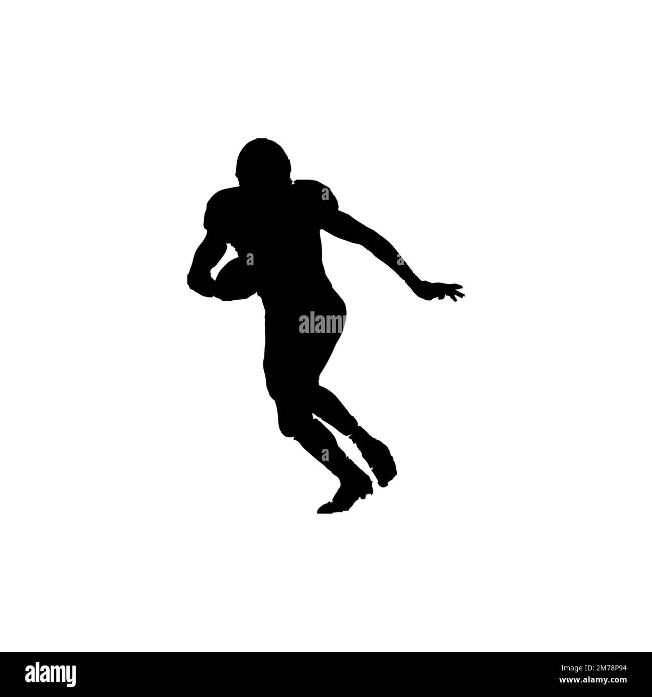 American football player icon. Simple style American football player ...