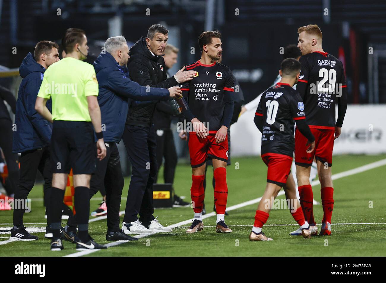 ROTTERDAM - 08-01-2023, Van Donge & De Roo stadion. Dutch football ...