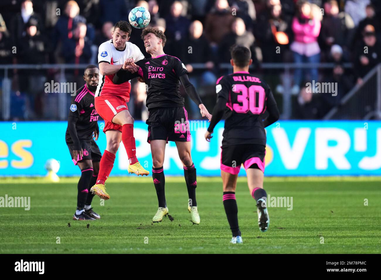 Utrecht - Tasos Douvikas of FC Utrecht, Mats Wieffer of Feyenoord ...
